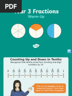 Year 6 Fractions SATs Practice | PDF | Mathematics | Arithmetic