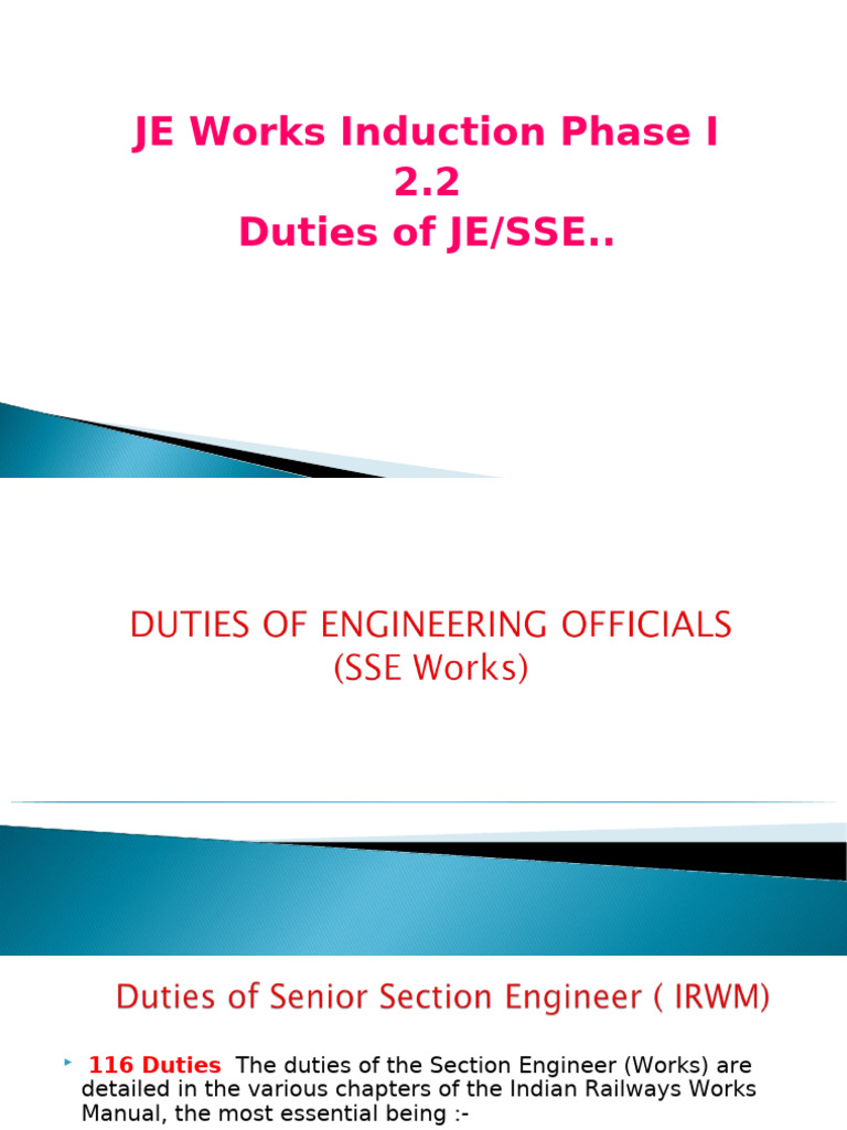 02.2 PH I Duties Sse | PDF | Water Supply | Cheque