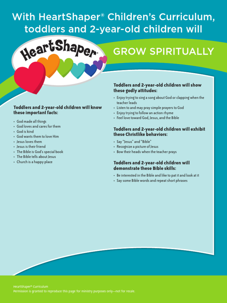HeartShaper Spiritual Growth Chart | PDF | Jesus | Bible