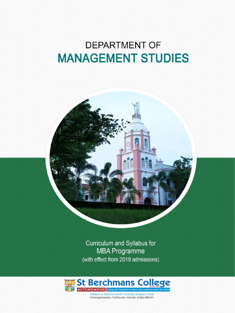 Mba 2019 | PDF | Accounting | Entrepreneurship