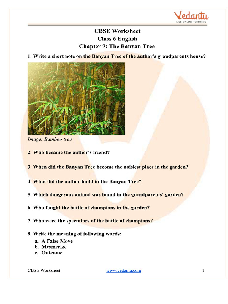 The Banyan Tree | PDF