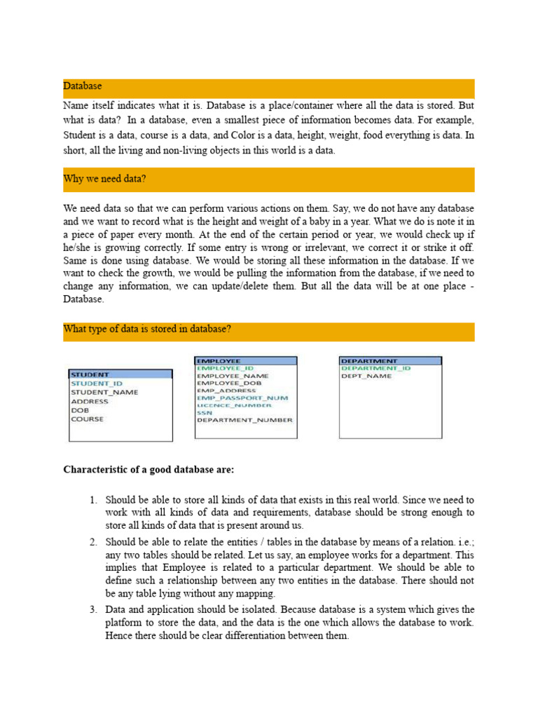 Database.docx | PDF | Databases | Database Transaction
