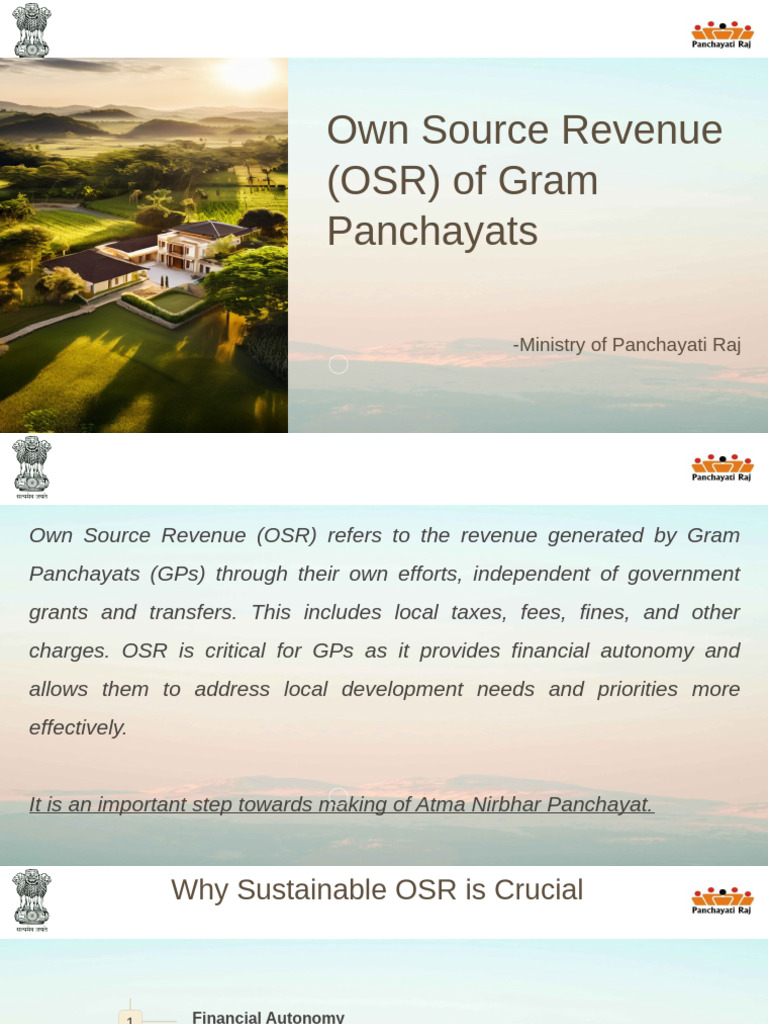 OSR PPT For IIPA Session v1 | PDF | Taxes | Economies