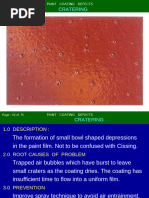 PAINT Coating Damage and Defects | PDF | Paint | Rust
