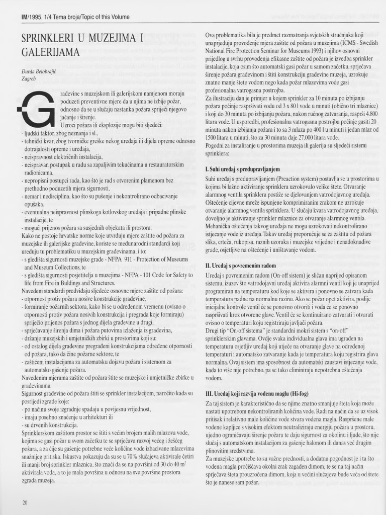 Muzeji Materijal PDF | PDF