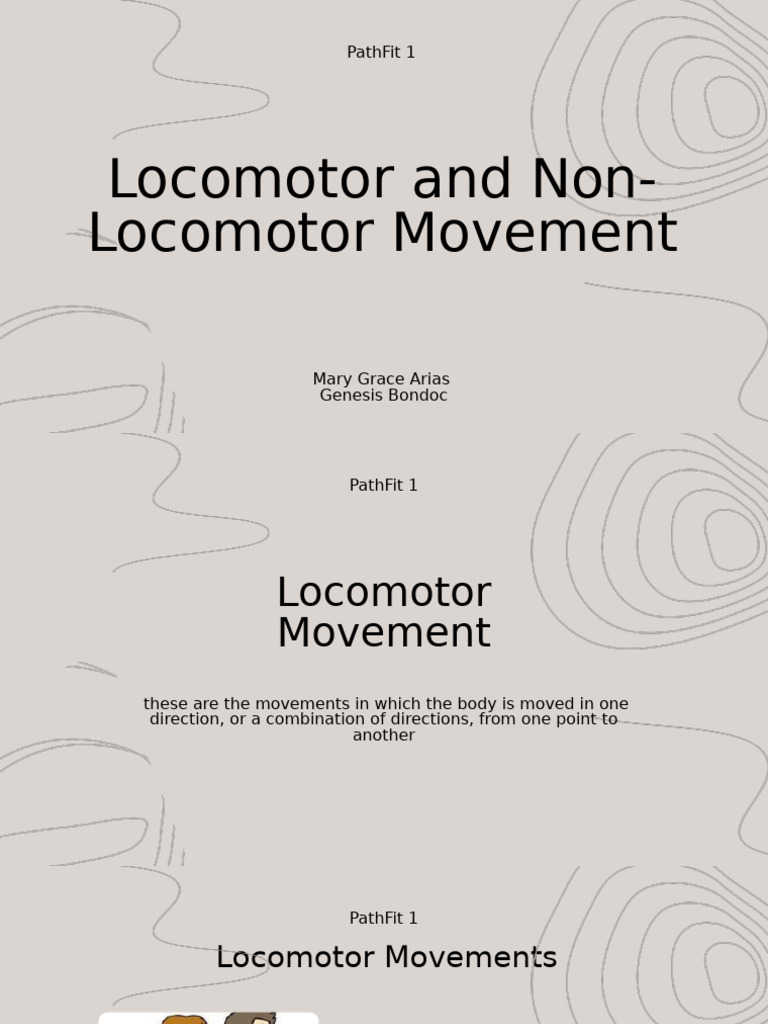 Locomotor and Non Locomotor Arias Marygrace Bondoc Genesis 074542 | PDF ...