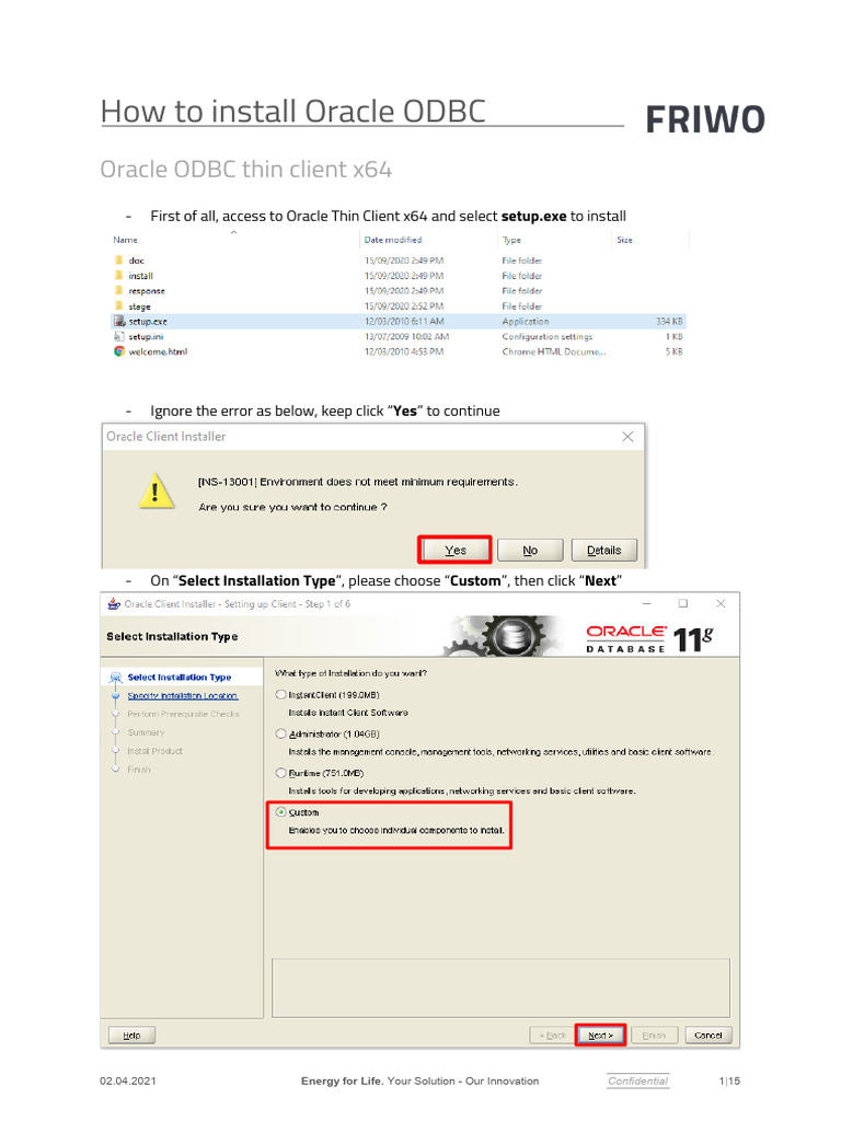 How To Install Oracle Thin Client ODBC x64 | PDF | Computer Programming | Computer Engineering