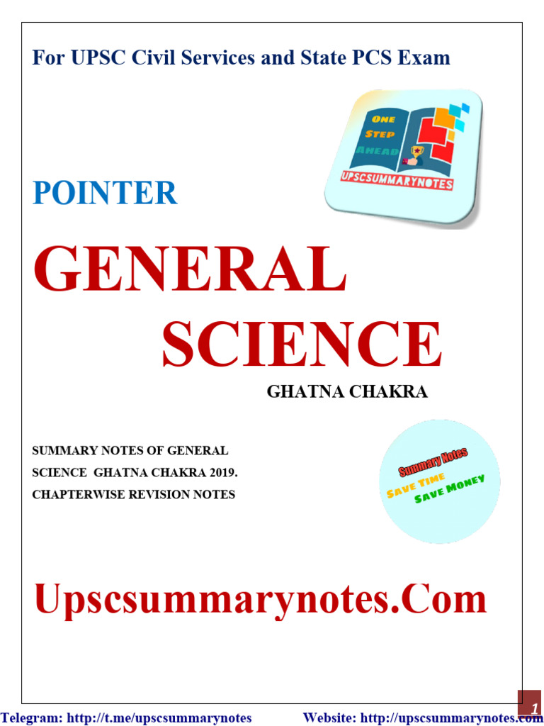 General Science Ghatna Chakra Pointer | PDF | Atomic Nucleus | Atoms