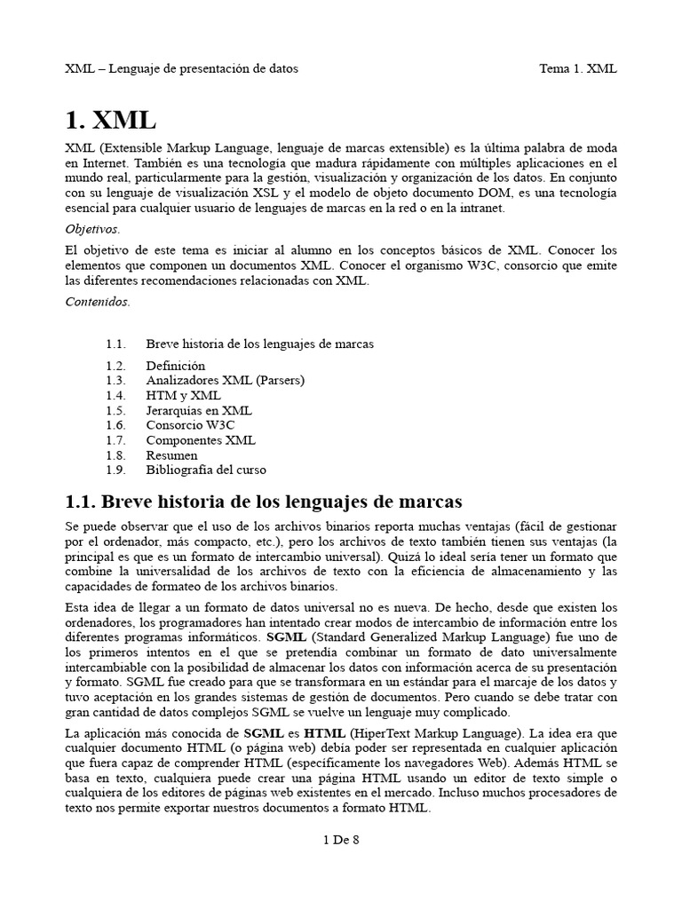 Introxml | PDF | Xml | HTML