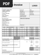 Tally GST Invoice Format in Excel | PDF