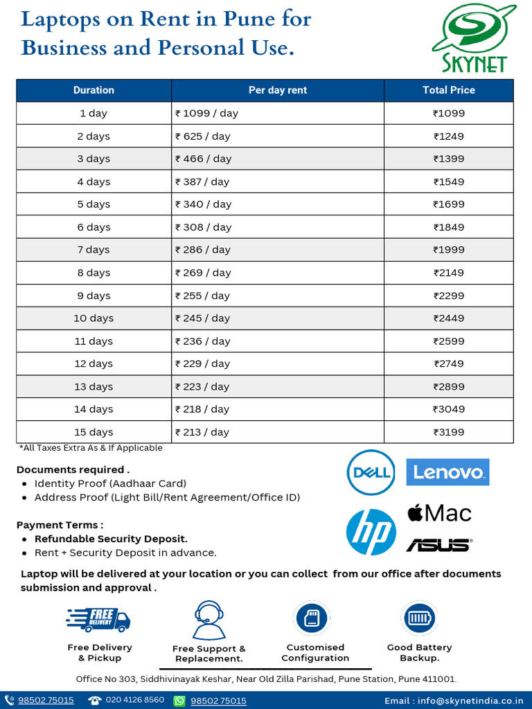 Skynet Short Term Laptop | PDF