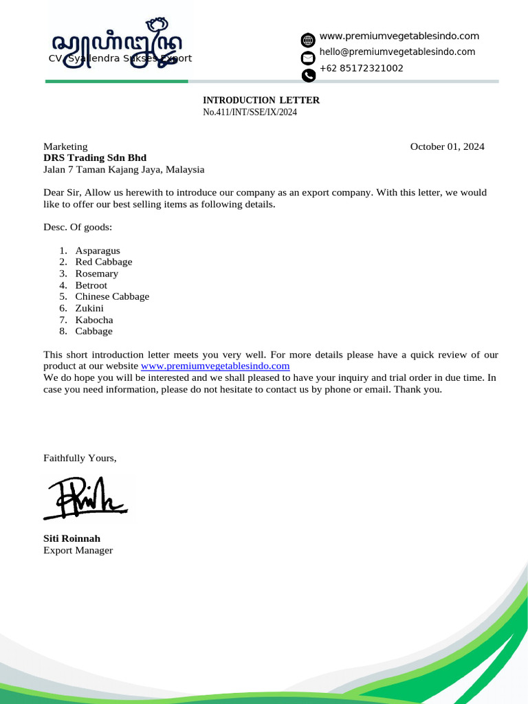 DRS Trading SDN BHD | PDF