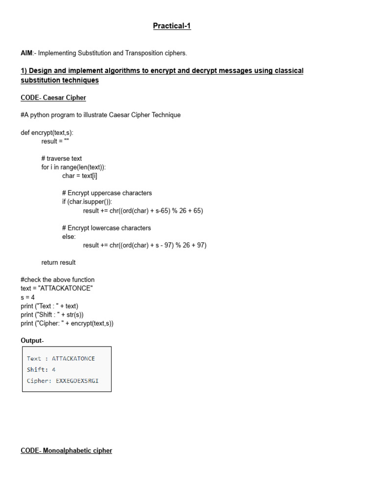 INS Practical Journal | PDF | Cipher | Transport Layer Security