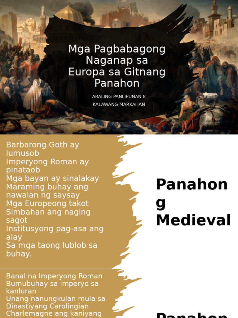 AP 8 Gitnang Panahon | PDF