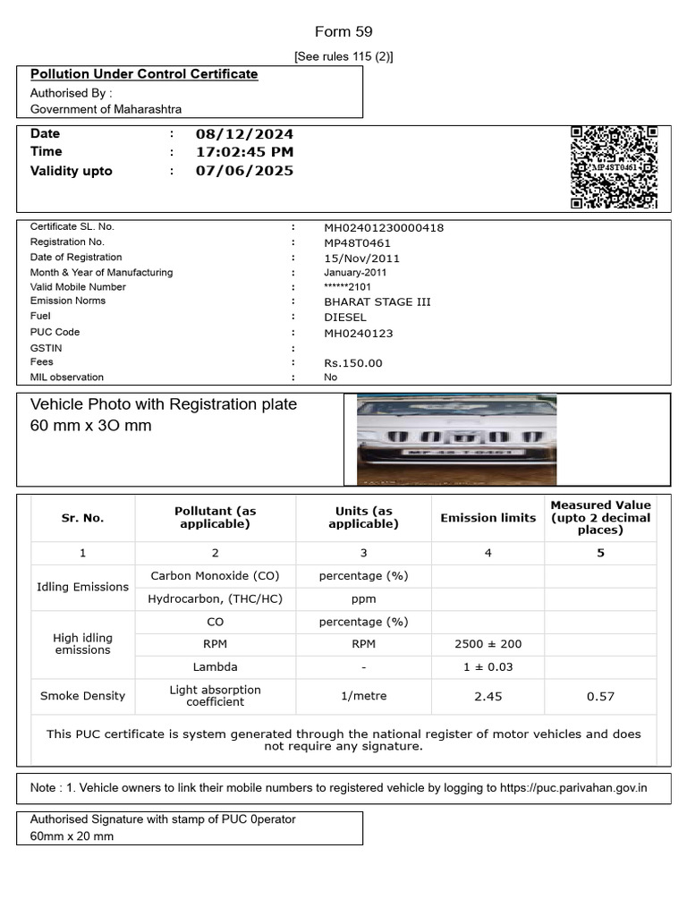 461 | PDF | Exhaust Gas | Atmosphere Of Earth