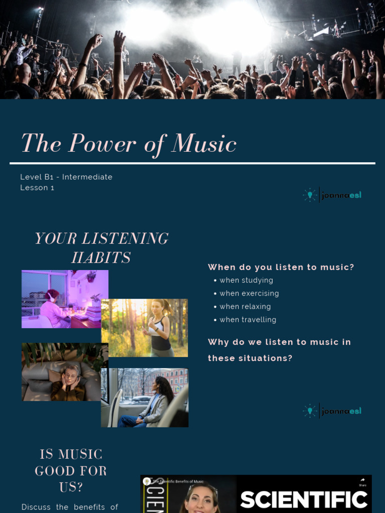 the-power-of-music-presentation | PDF | Psychology