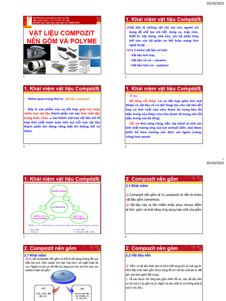 Mse4453 Bg-Vat Lieu Compozit-Up2 3.0m | PDF