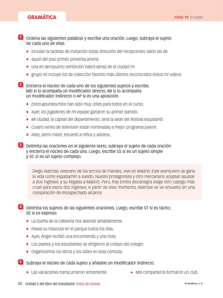 C LEsp 4 Sec SH U5 | PDF