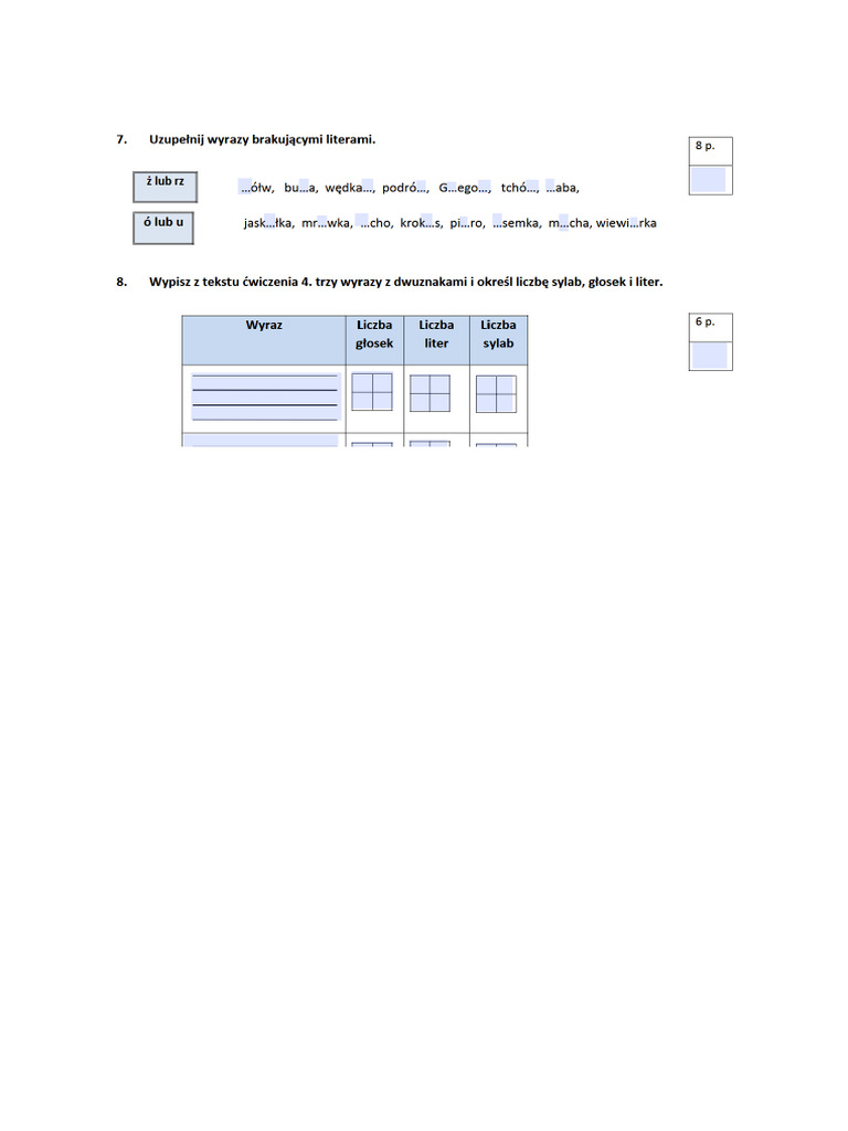 Ortografia kl4 | PDF