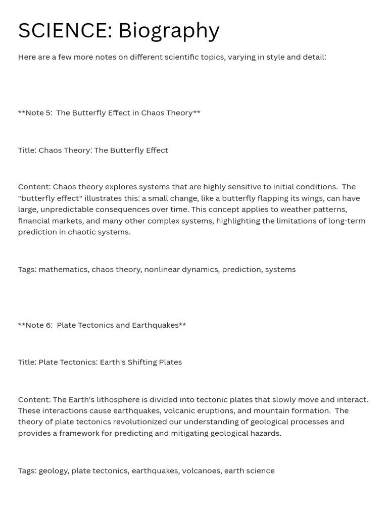 Scientific Topics Overview and Insights | PDF