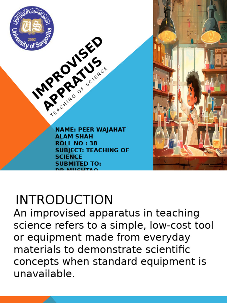 Improvised Apparatus | PDF