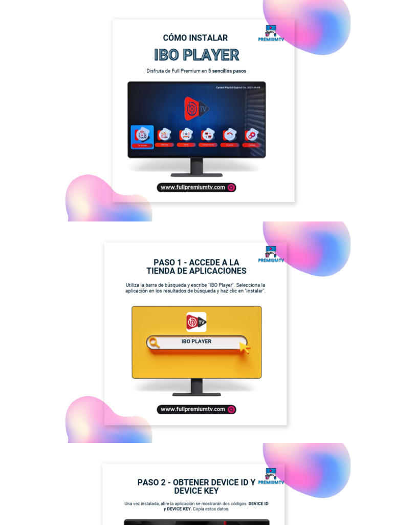 Guia Ibo Player Website | PDF