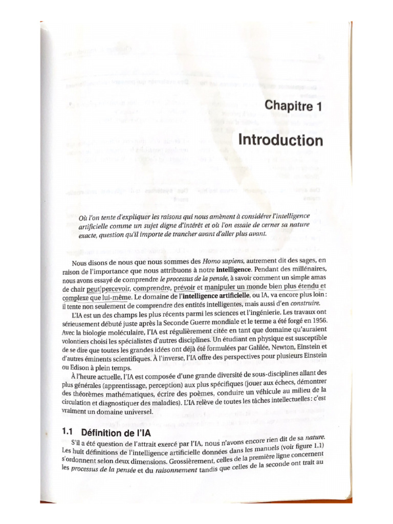 Chapitre 1 | PDF
