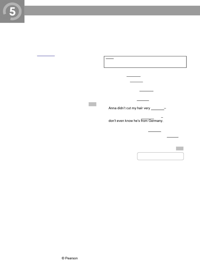 ECA2plus - Tests - Grammar Check 5.2B | PDF | Adverb | Syntax