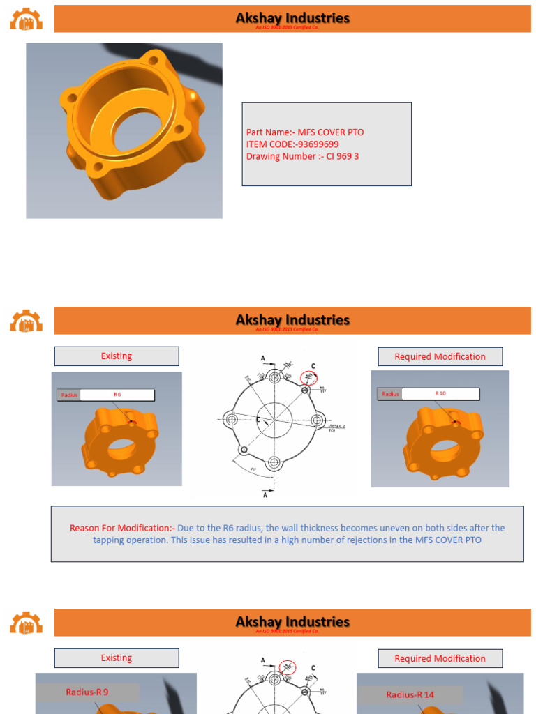 Modification of MFS COVER PTO | PDF