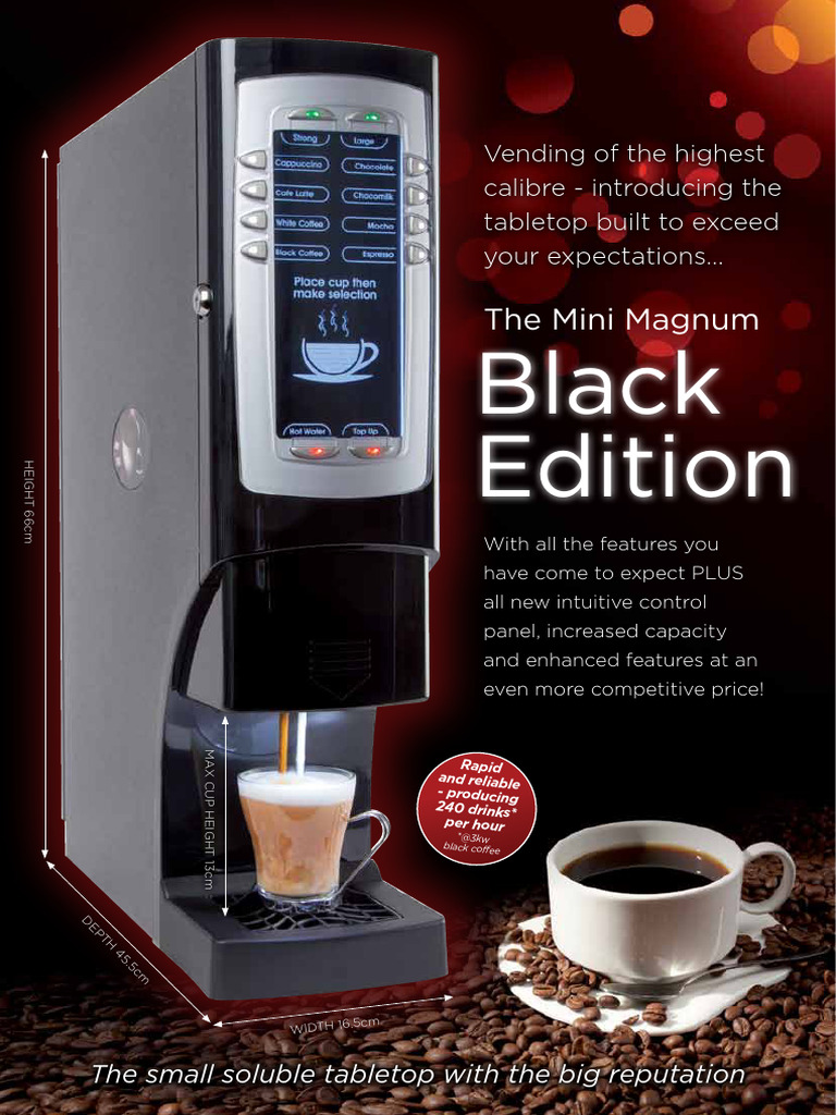 matrix_mini_magnum_brochure | PDF | Hot Drinks | Non Alcoholic Drinks