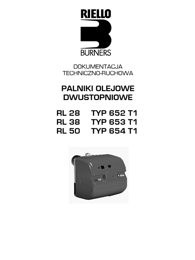 RL28-38-50 Palnik Ogrzewania | PDF