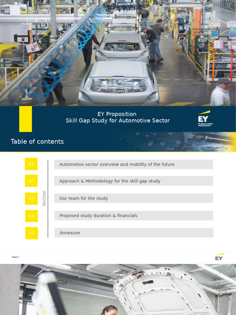 Automotive Skill Gap Study Overview | PDF | Car | Employment