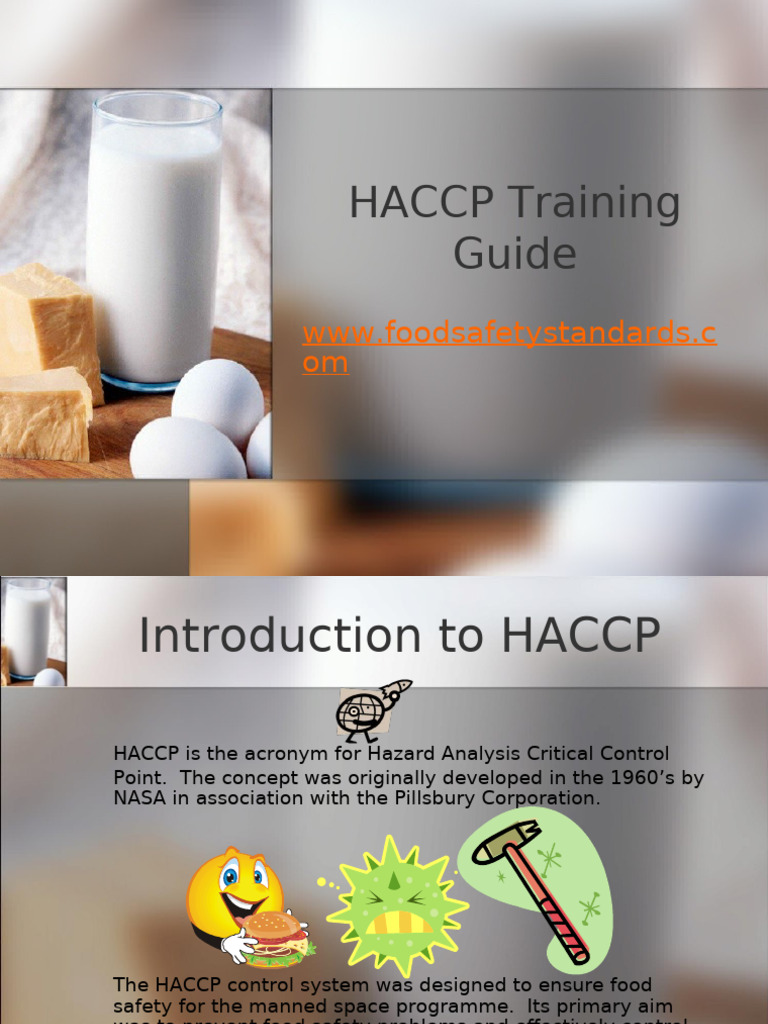 HACCP Training Guide Illustrated Version Sample | PDF | Hazard Analysis And Critical Control ...
