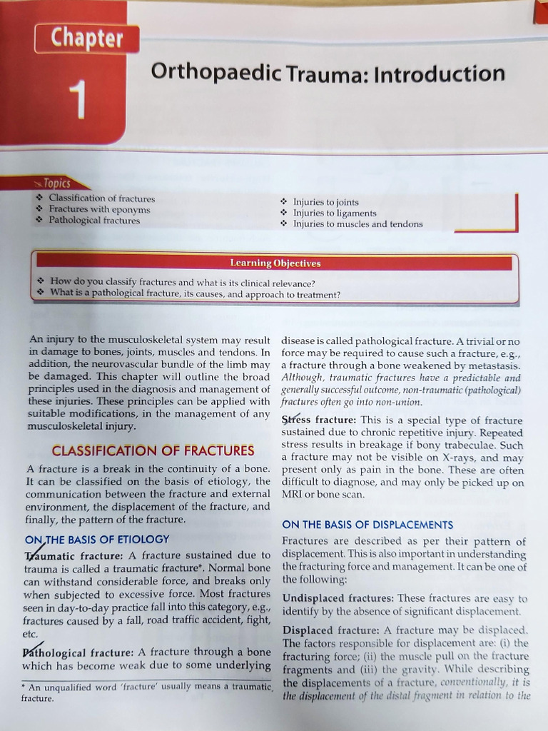 Textbook of Orthopaedic | PDF