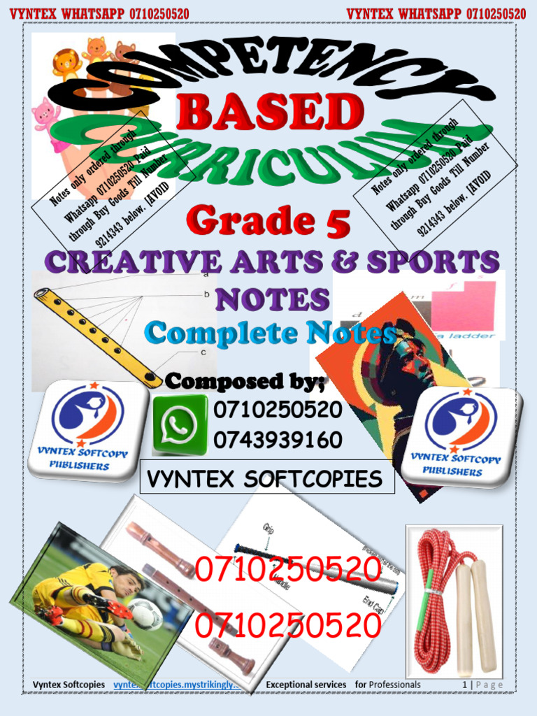 Grade 5 Creative Arts and Sports Guide | PDF | Puppets | Rhythm
