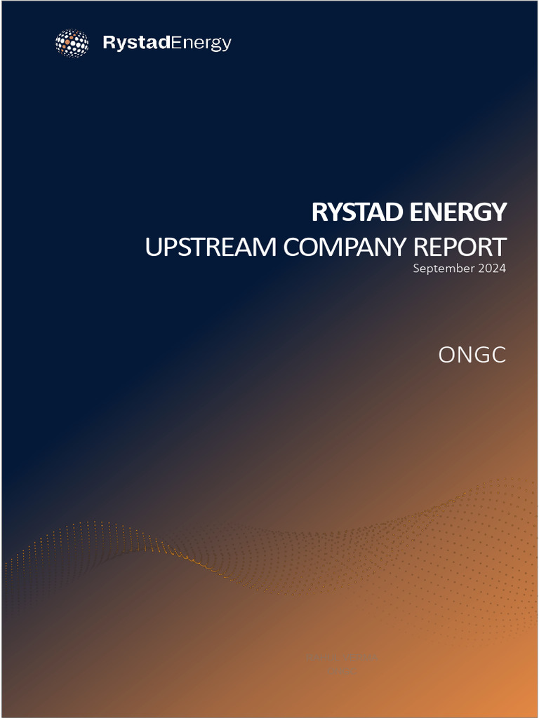 ONGC | PDF | Net Present Value | Internal Rate Of Return
