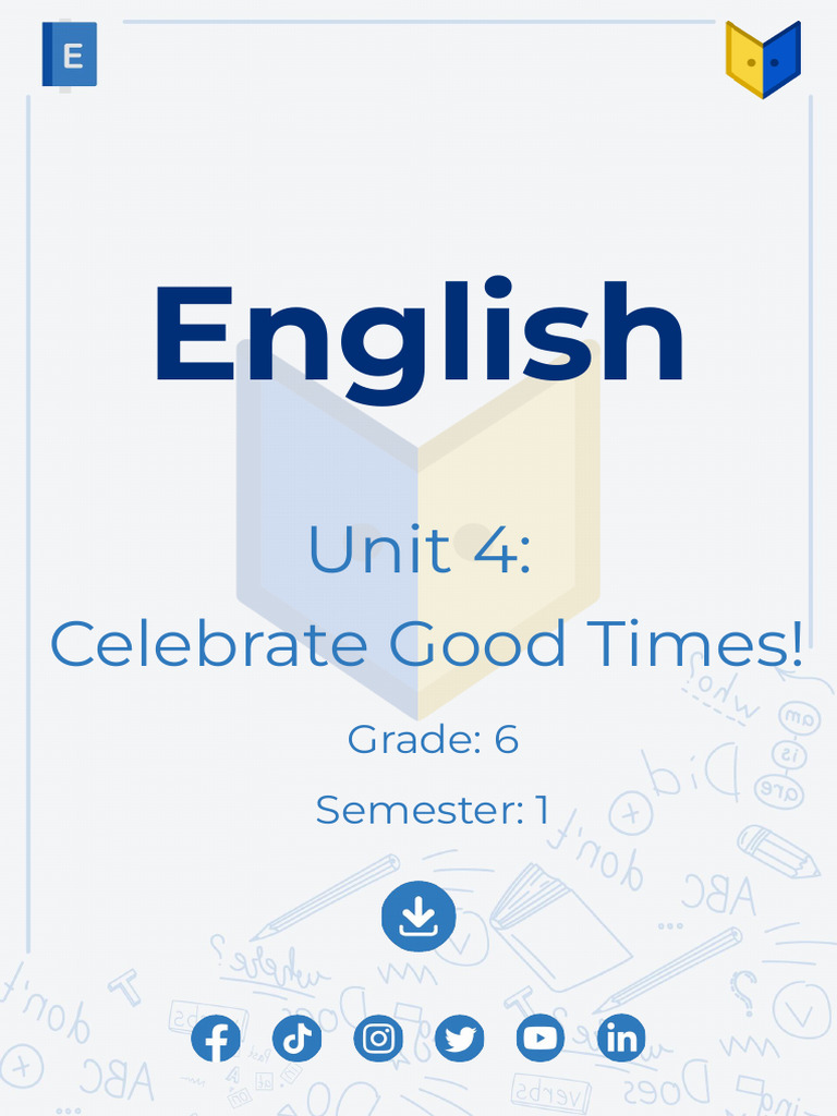 Unit 4: Celebrate Good Times! - ملخص19 | PDF