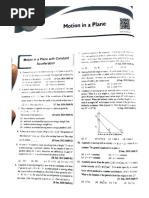 Advanced Projectile Motion Problems | PDF | Angle | Slope