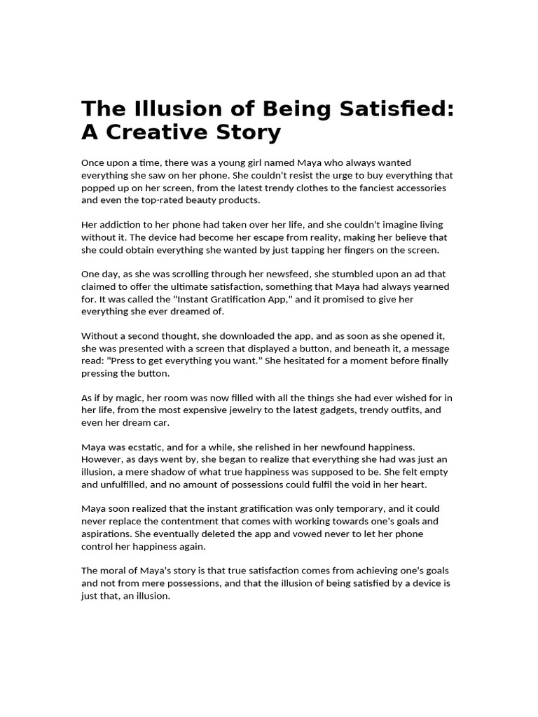 Teens and the Trap of Instant Gratification | PDF