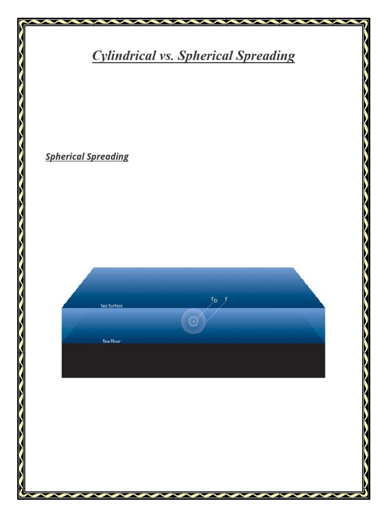 SONAR Equation 02 | PDF | Sphere | Intensity (Physics)