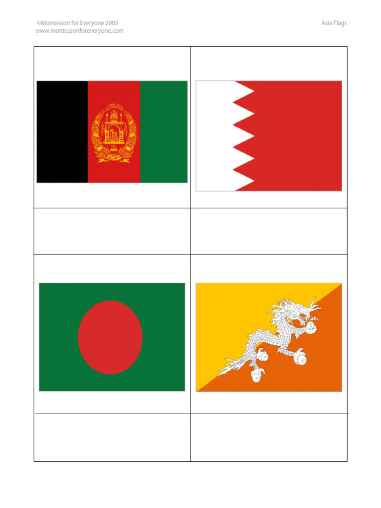 Asia Flags | PDF | Asia | Arab World
