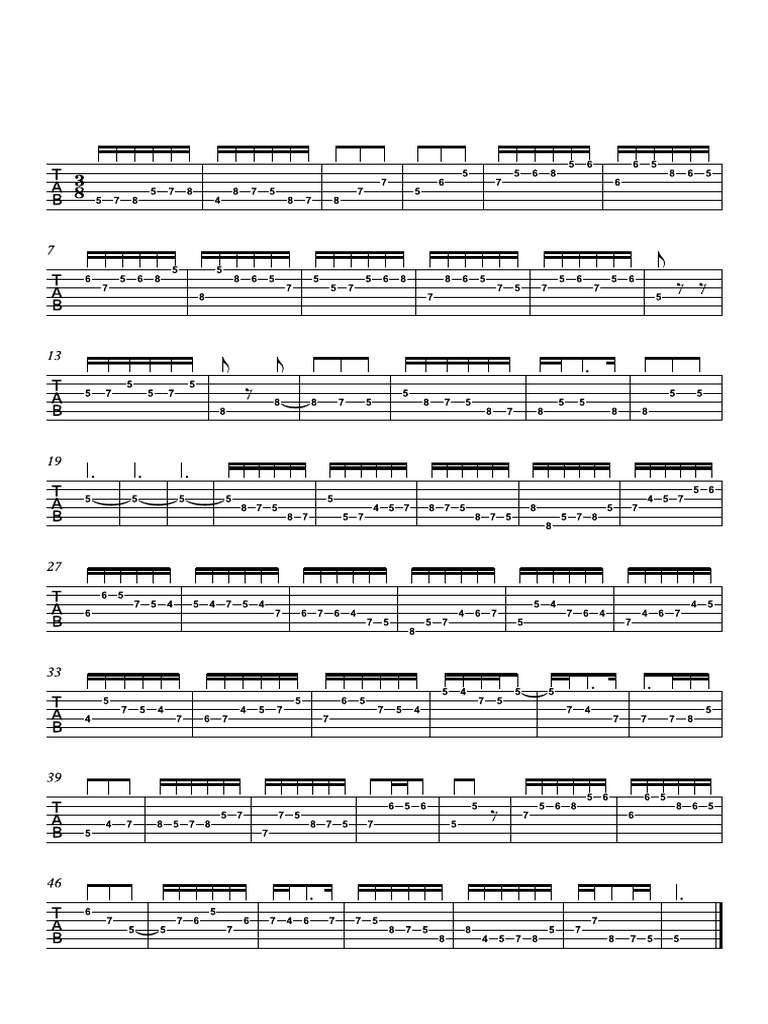 Inventio 4 Guitar PDF | PDF
