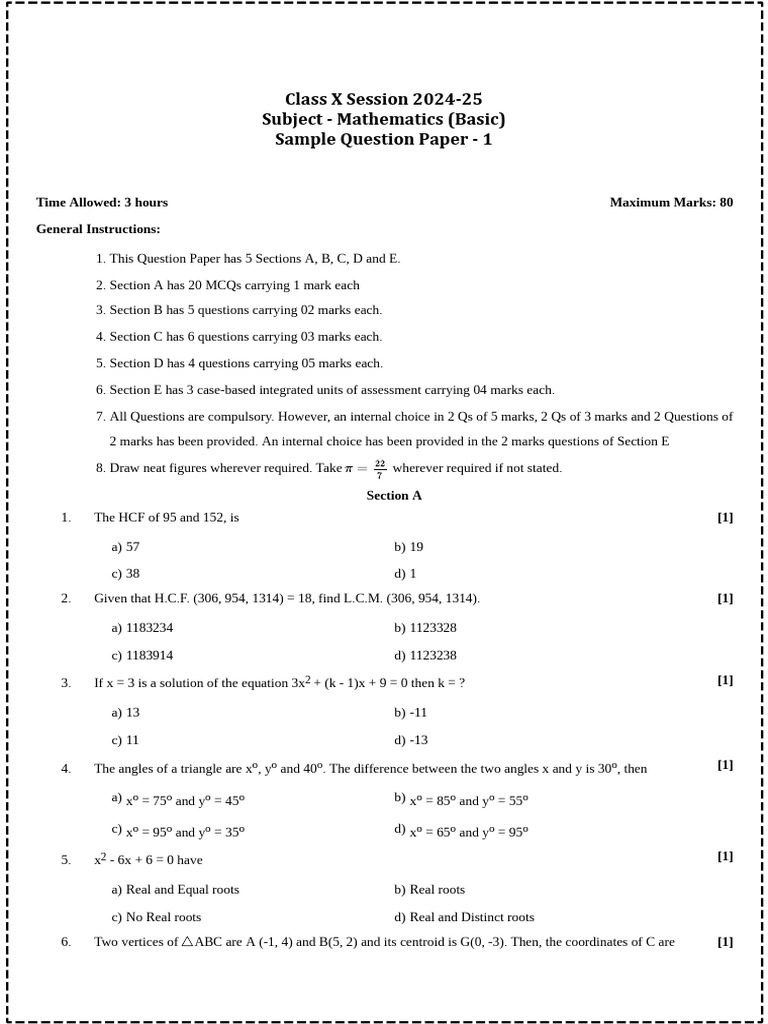 Basic 1 Merged | PDF | Factorization | Circle