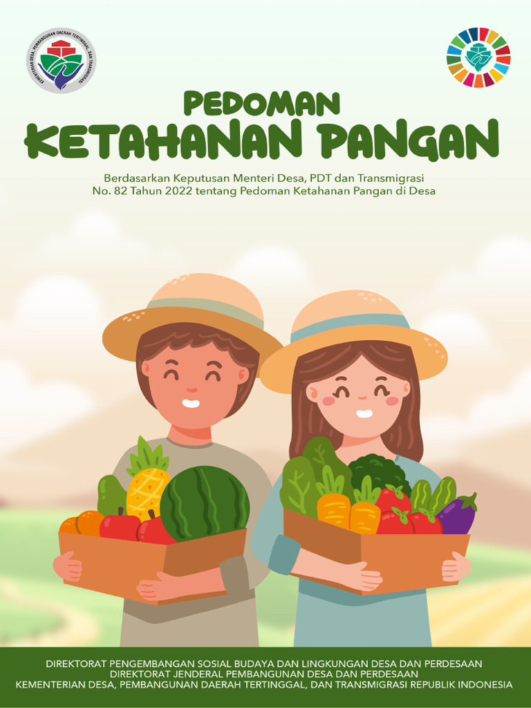 Buku Pedoman Ketahanan Pangan Di Desa (Book) | PDF