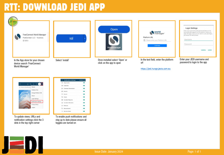 Install and Use FranConnect App | PDF