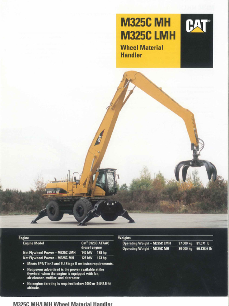 Cat-M325c MH | PDF