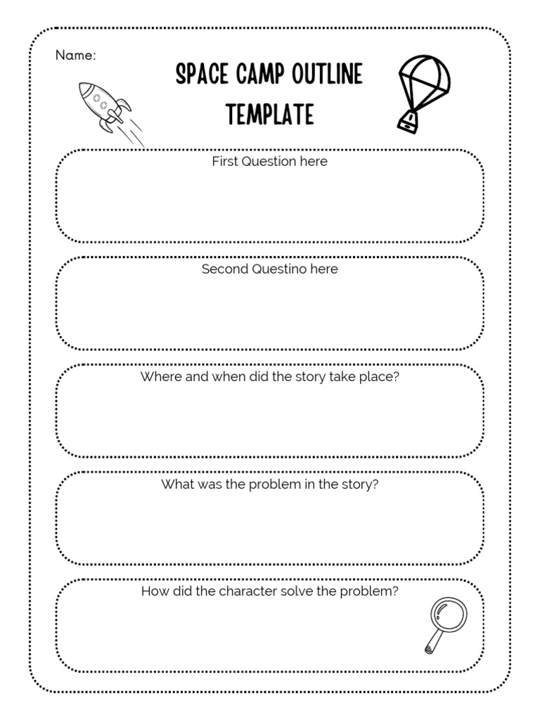 Greyscale Playful Doodle Open-Ended Reading Response Questions ...