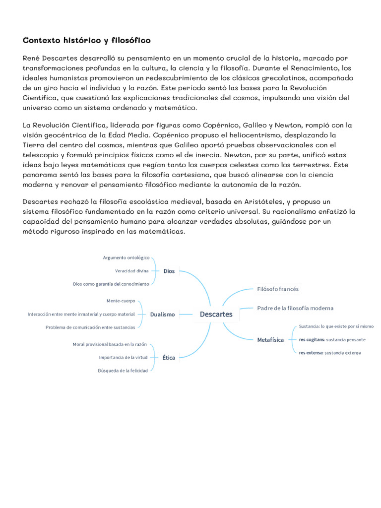 Descartes | PDF | René Descartes | Razón