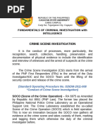 Composition of SOCO Team | PDF | Crime Scene | Crime & Violence