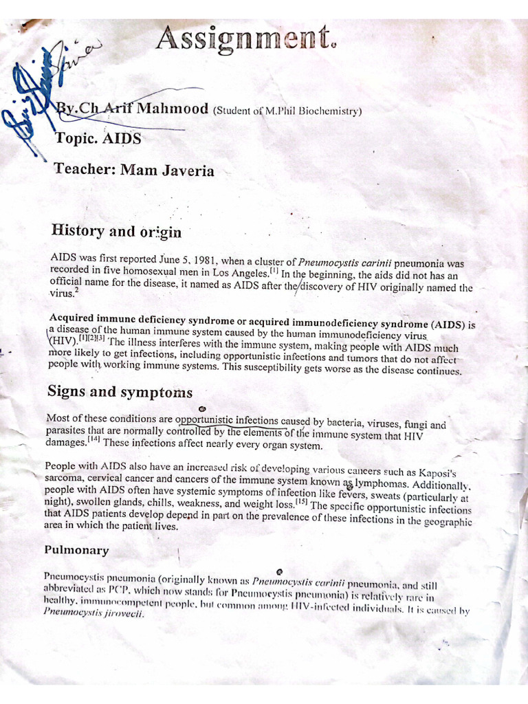 Aids | PDF